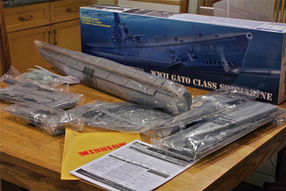 Newbie no more - Building the Revell 1/72 Gato - The Sub-drivers Forum